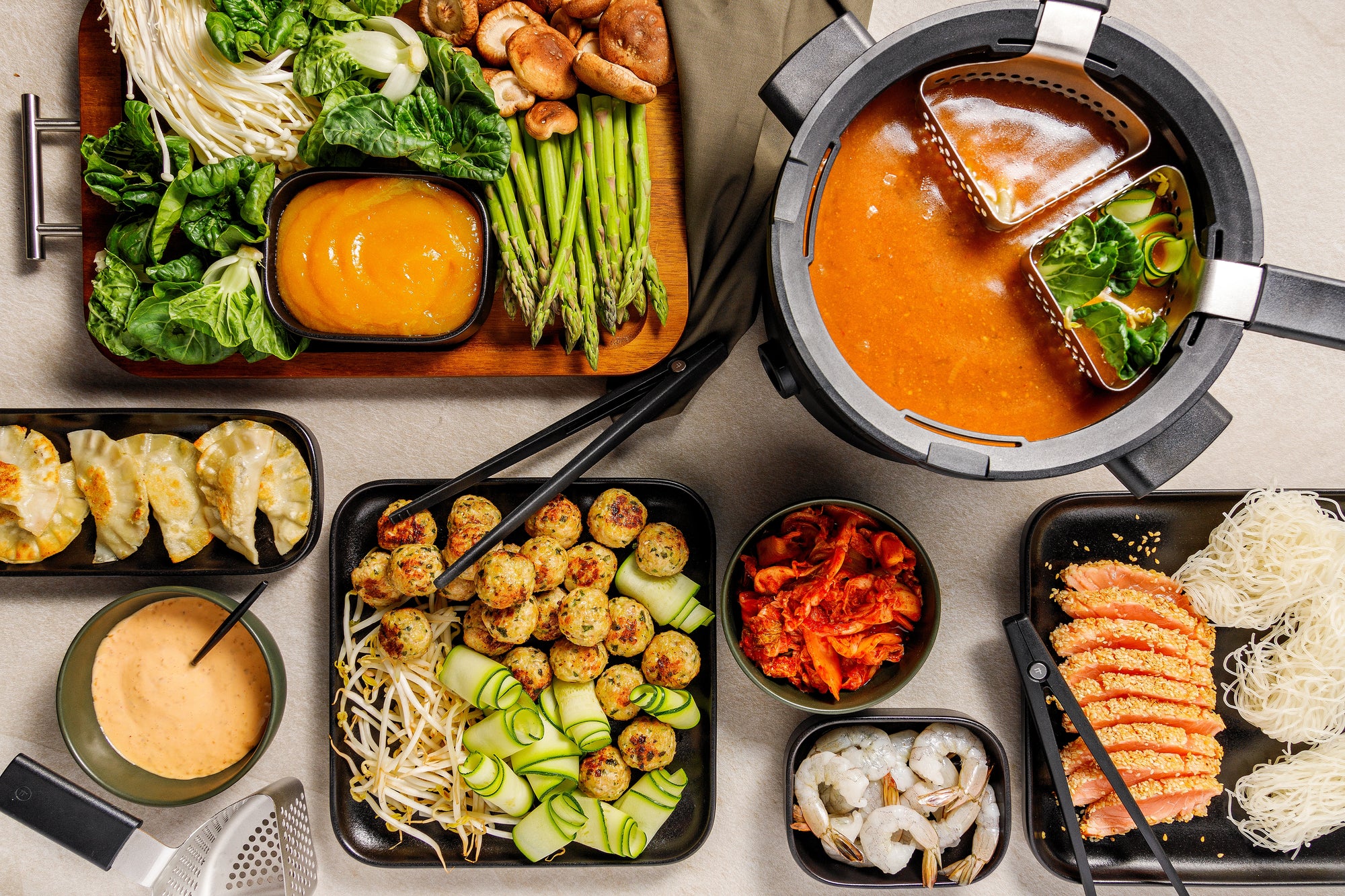 Ensemble à fondue Evolution 4P Mini 3-en-1 – Fondussimo